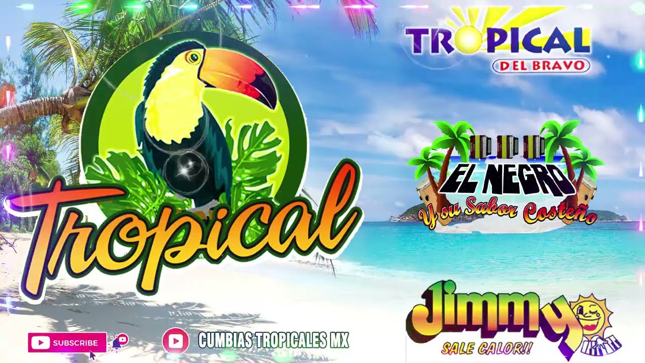 MÚSICA CUMBIAS TROPICALES🌴MIX DE CUMBIAS TROPICAL PARA BAILAR🍹🌻TROPICAL ...