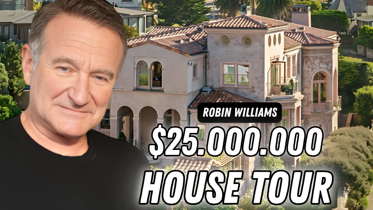 Robin Williams' $25M San Francisco Mansion | Inside the Home with ...