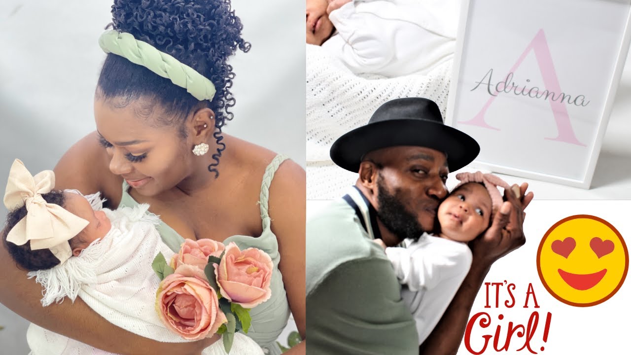 MON NOUVEAU BEBE ADRIANNA | MEET MY NEW BABY - ADRIENNE PREMIERE DAME 🥰 ...
