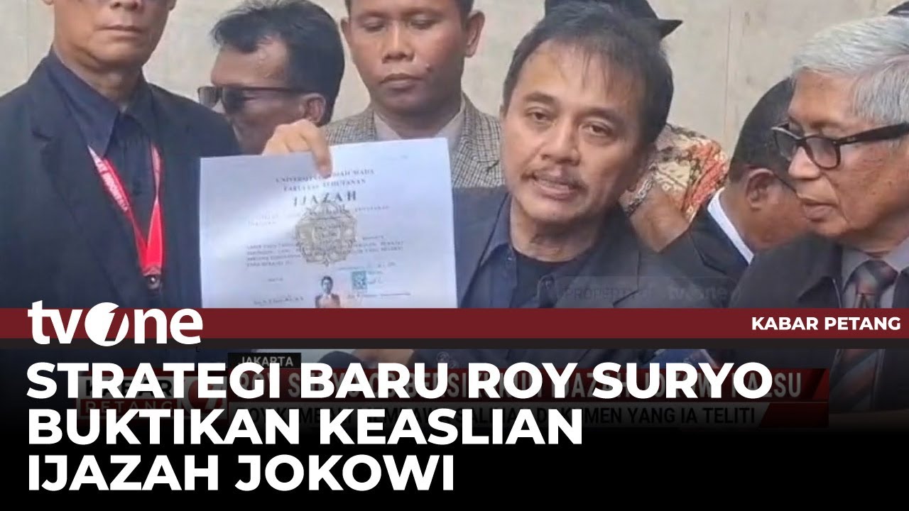 Roy Suryo Ingin Ada Uji Laboratorium Forensik Ijazah Jokowi | Kabar ...