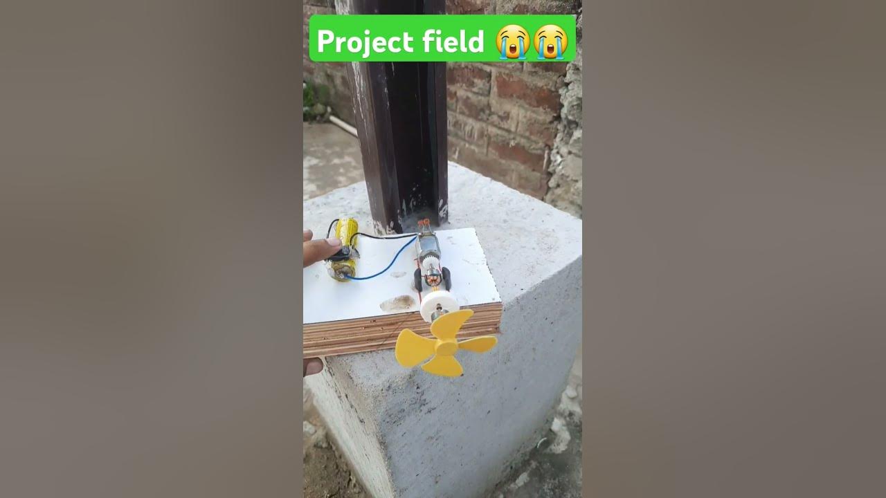 Dc Motor Project Project Dcmotor Experiment Diy Youtubeshorts New How Scienceexperiment