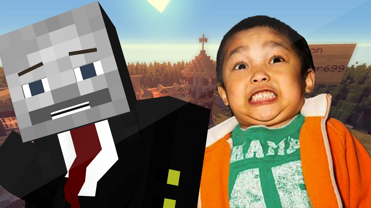KID GETS SCARED ON MINECRAFT! (Minecraft Trolling) - YouTube
