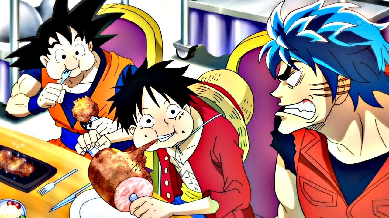 Esse é o Maior Crossover dos Animes? Luffy VS Goku e Toriko! - YouTube