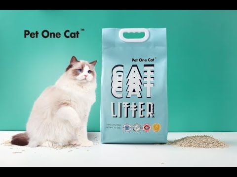 Pet One Cat Tofu Litter - YouTube
