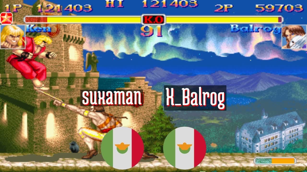 FT5 @ssf2xjr1: suxaman (MX) vs X_Balrog (MX) [Super SF II X ssf2x ssf2 ...