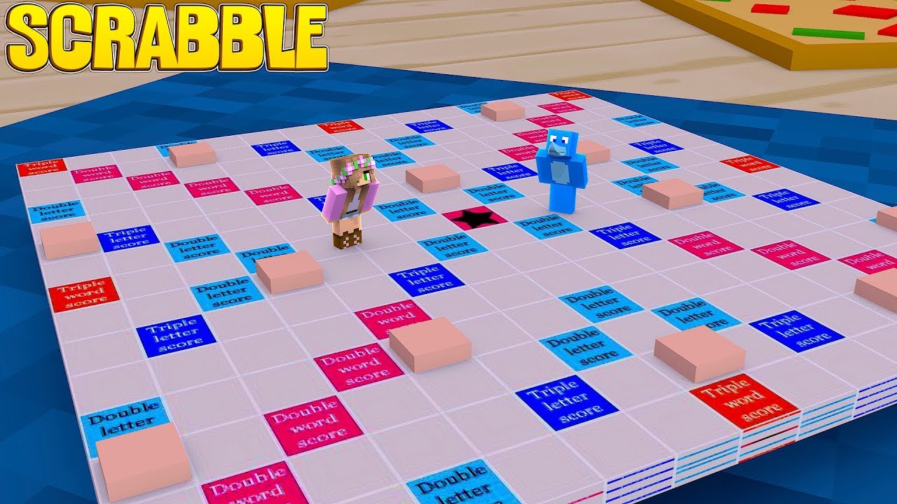 SCRABBLE SHOWDOWN! | Minecraft Little Kelly Plays - YouTube