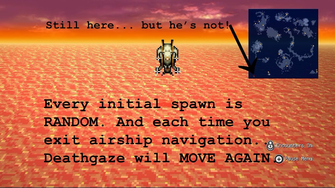 Find Deathgaze & Get Bahamut Magicite - Final Fantasy VI Pixel Remaster ...