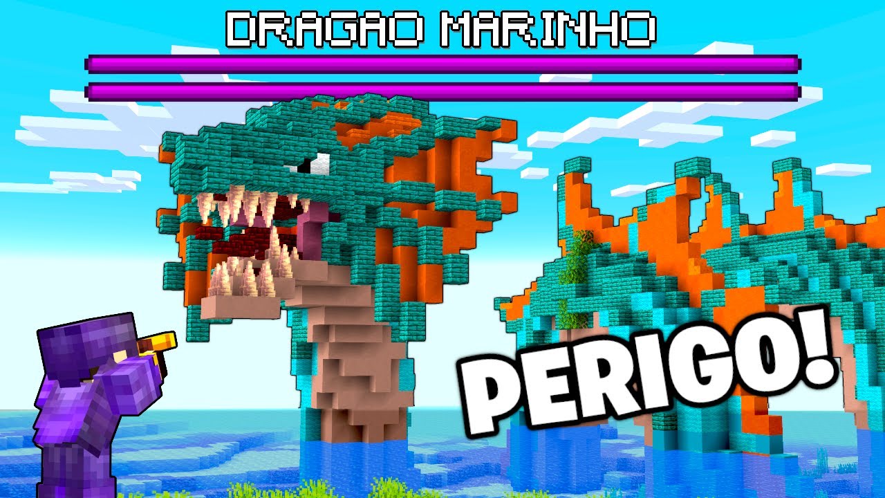 O NOVO BOSS AQUÁTICO do MINECRAFT - YouTube