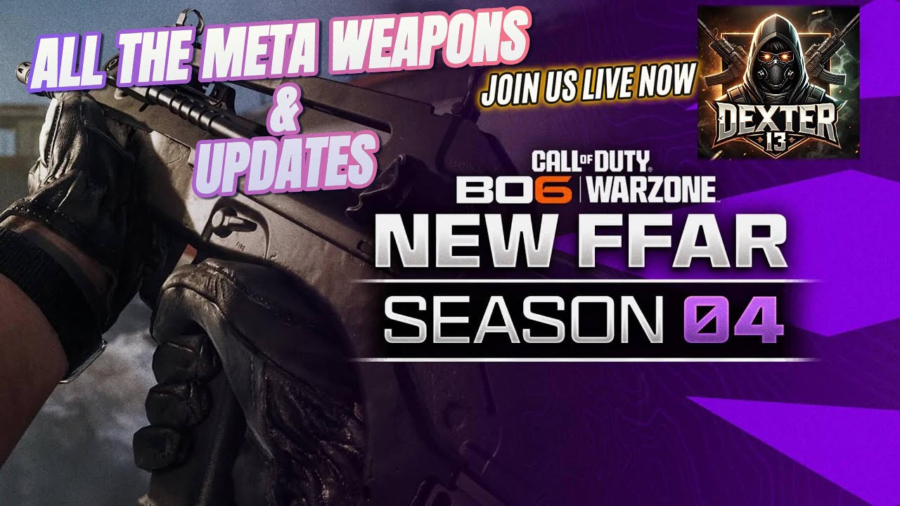 🔴BO6 Season 4 LIVE! New BattlePass + LC10 SMG & FFAR AR will be META in ...