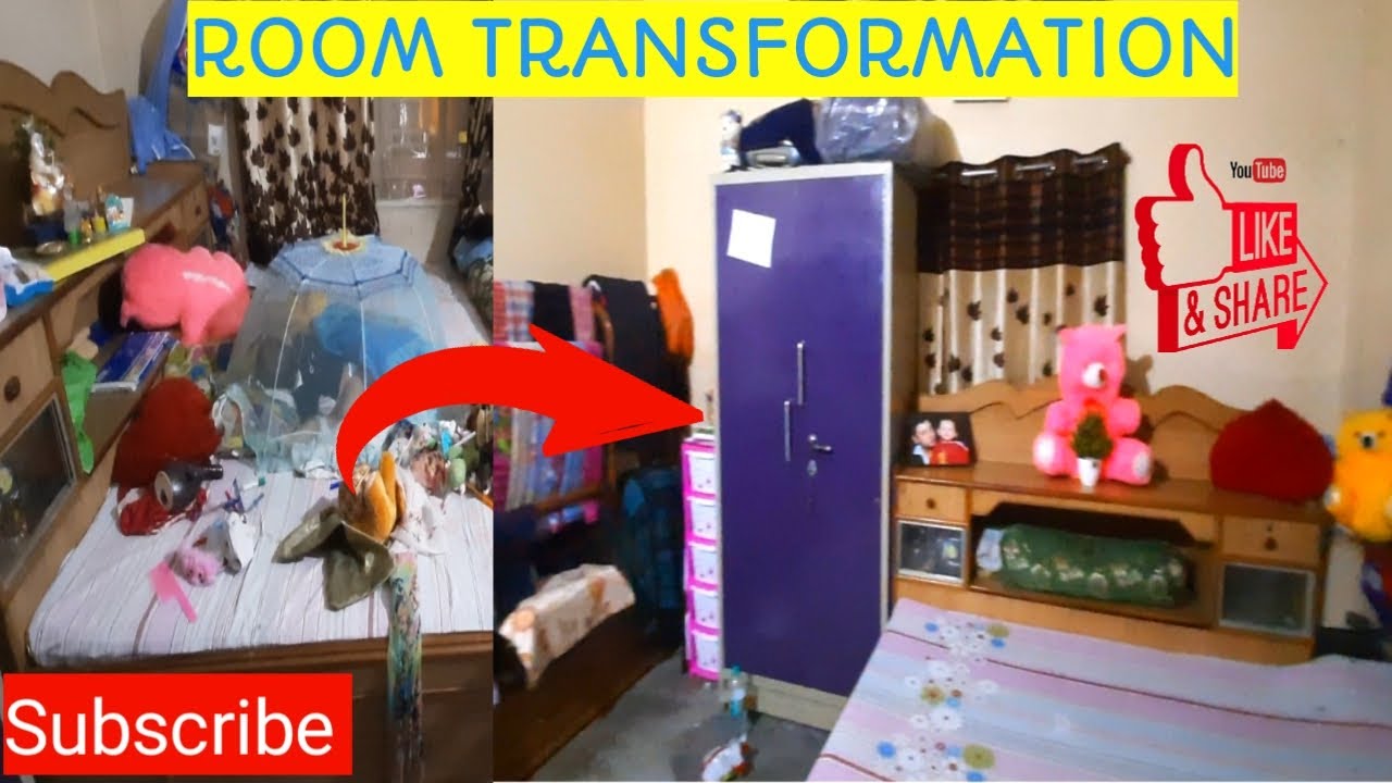 Room transformation in 5 minutes / how to style and transform room in ...