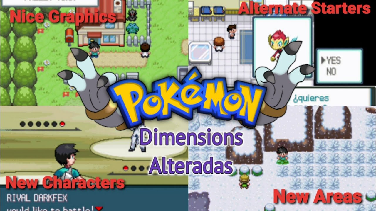 Pokemon: Dimensions Alteradas | GBA RomHack | Complete | 200+ Altered ...