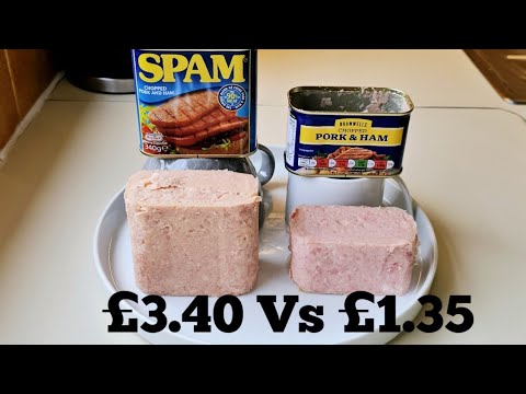 New ALDI Bramwells CHOPPED PORK & HAM Vs SPAM Review - YouTube