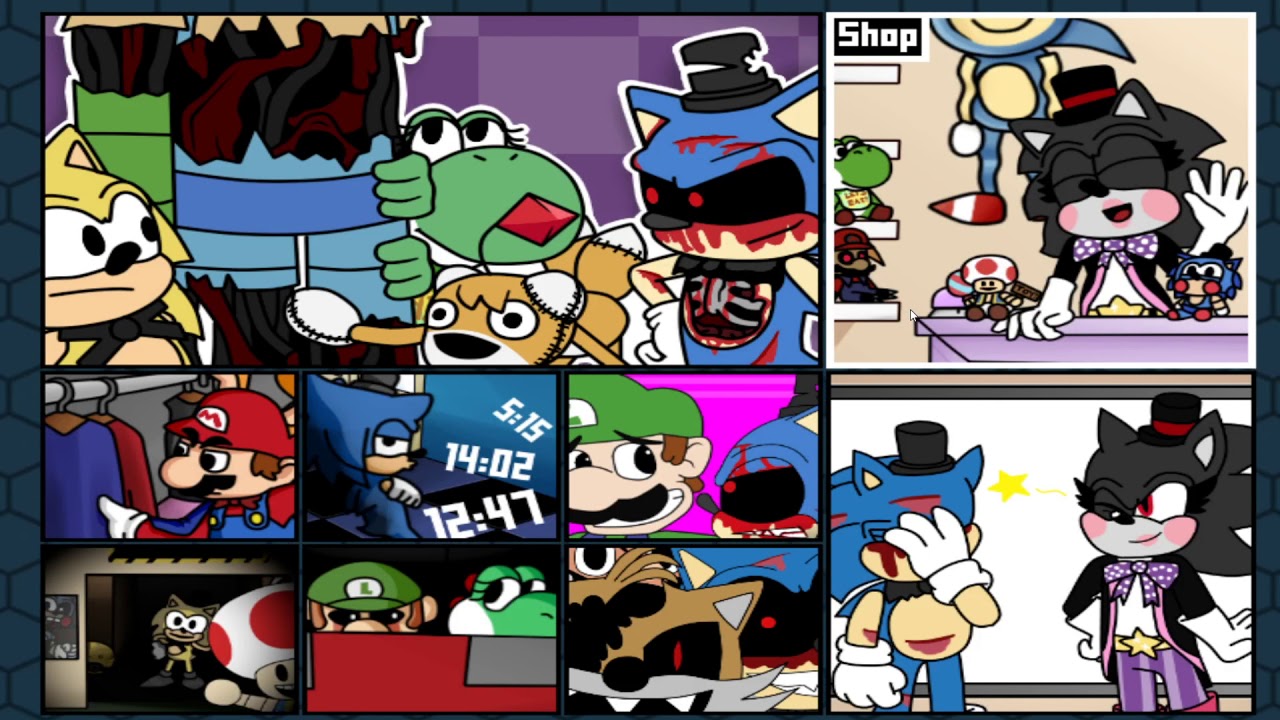 FNAS MANIAC MANIA PART 29 LEFTY SONIC IS GONE :( AND LAB MODE - YouTube