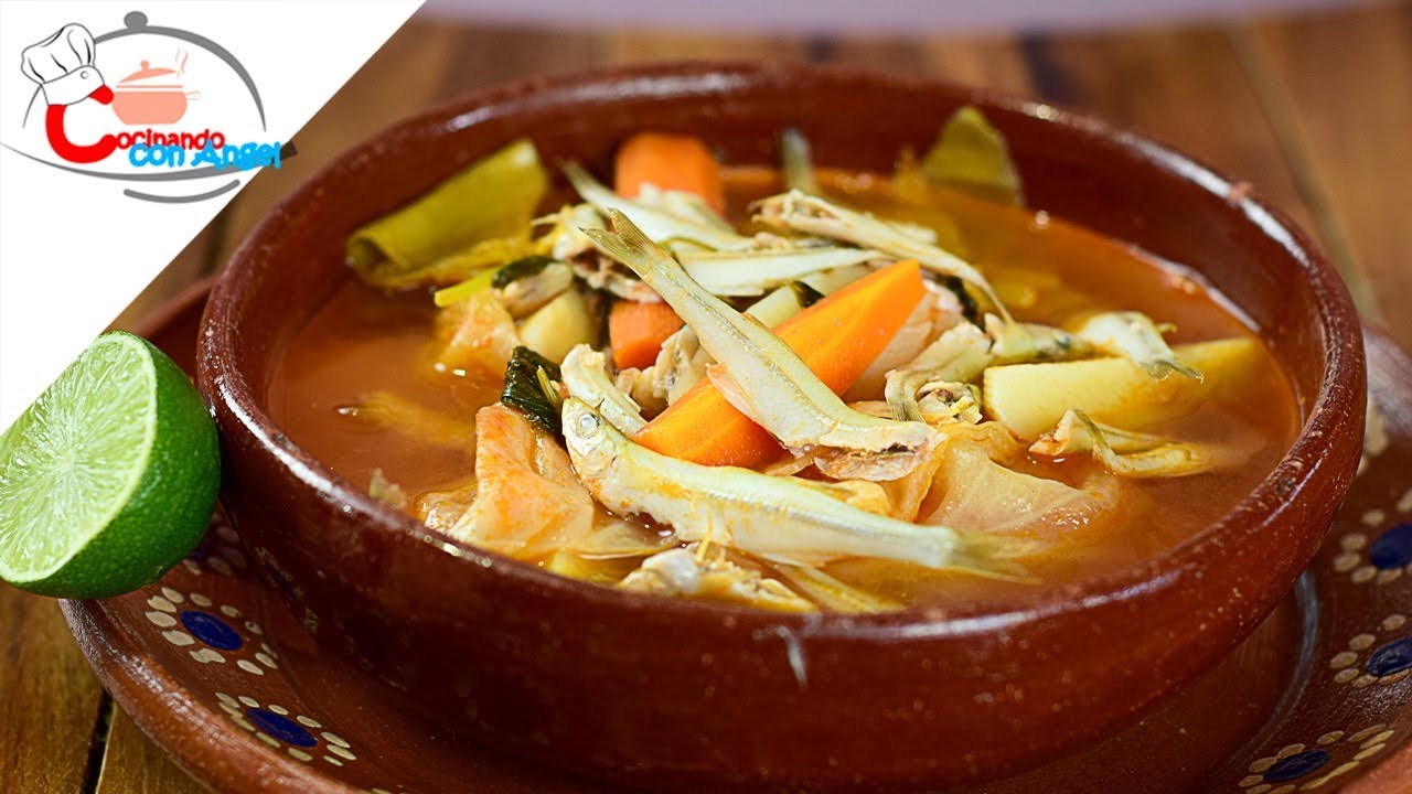 Caldo de Charal Estilo Michoacán - YouTube
