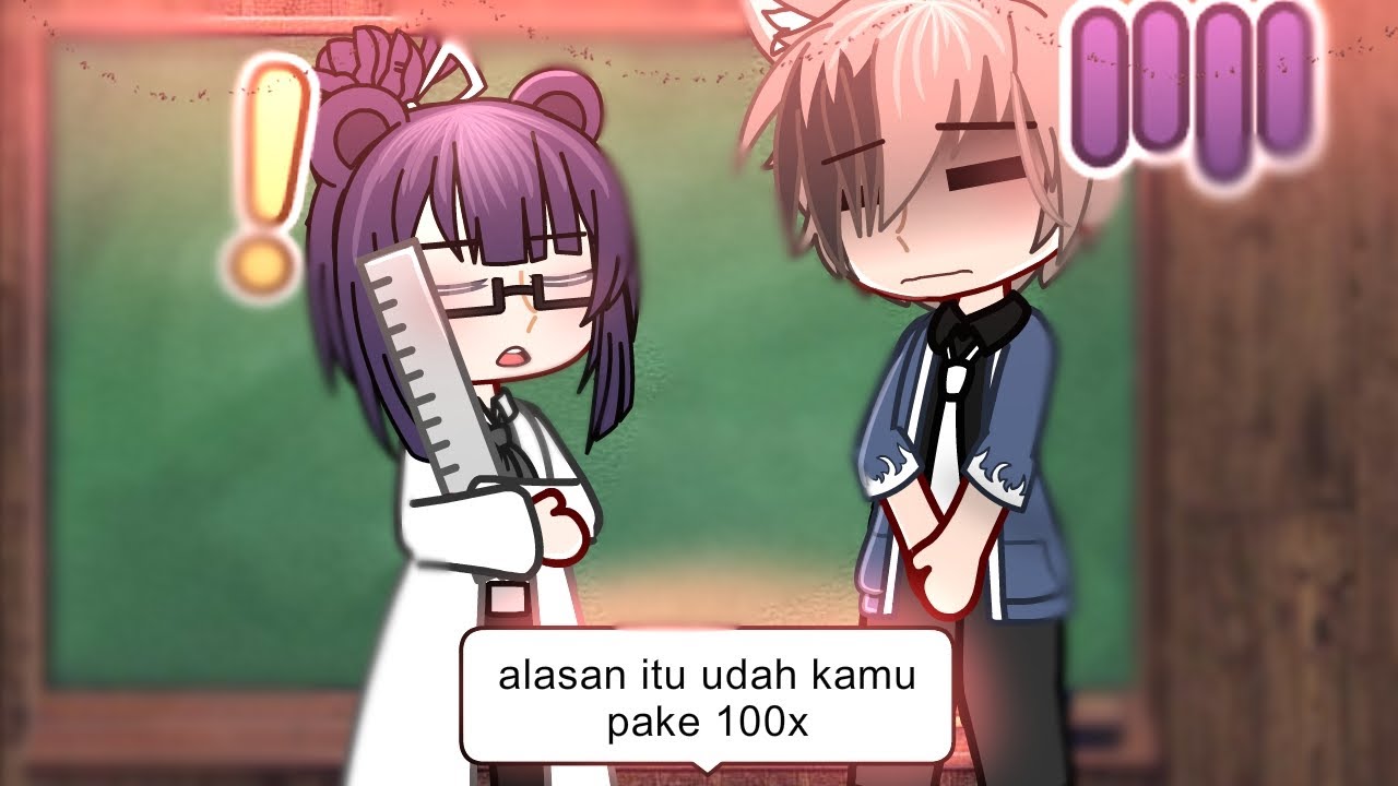 #pov Lo telat dan nabrak orang part 2 - YouTube