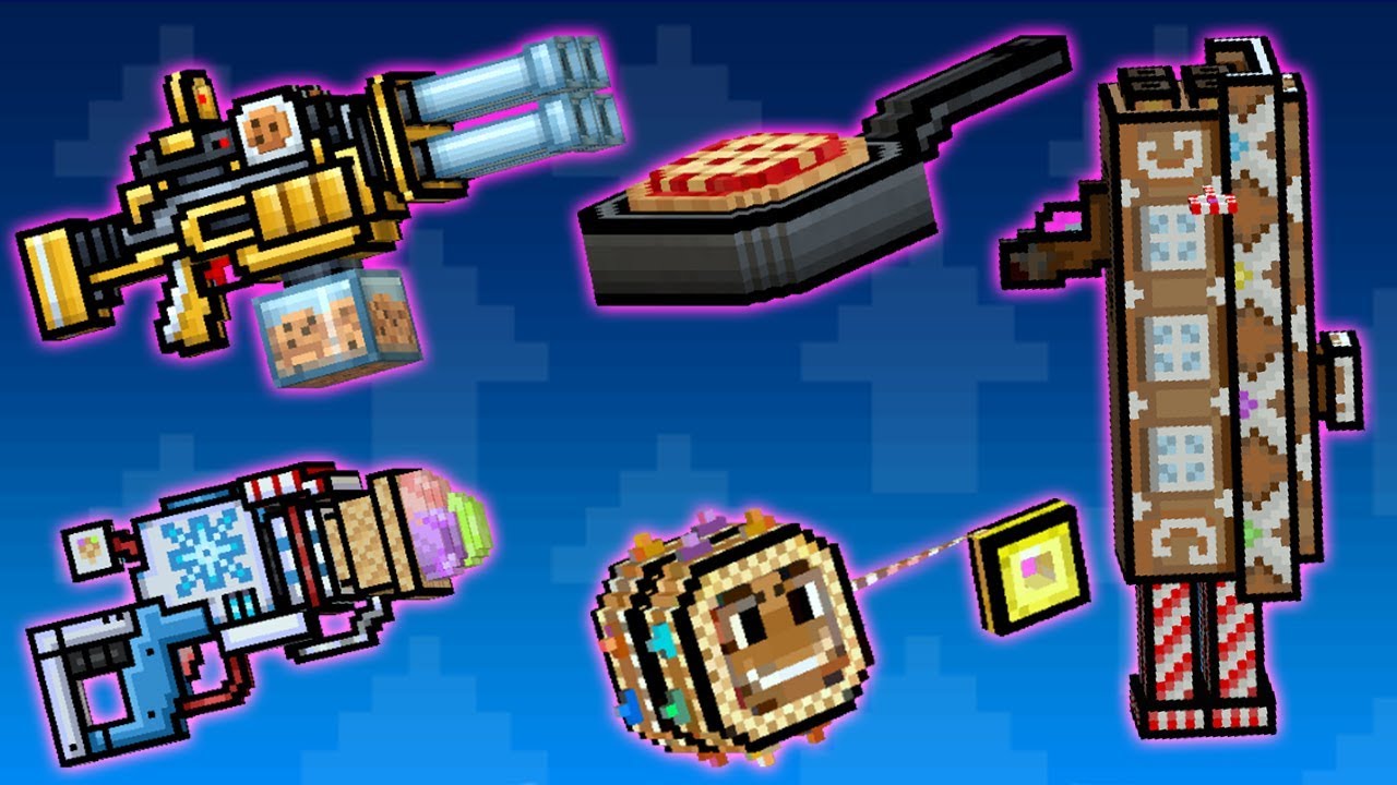 Edible Weapons - Pixel Gun 3D - YouTube
