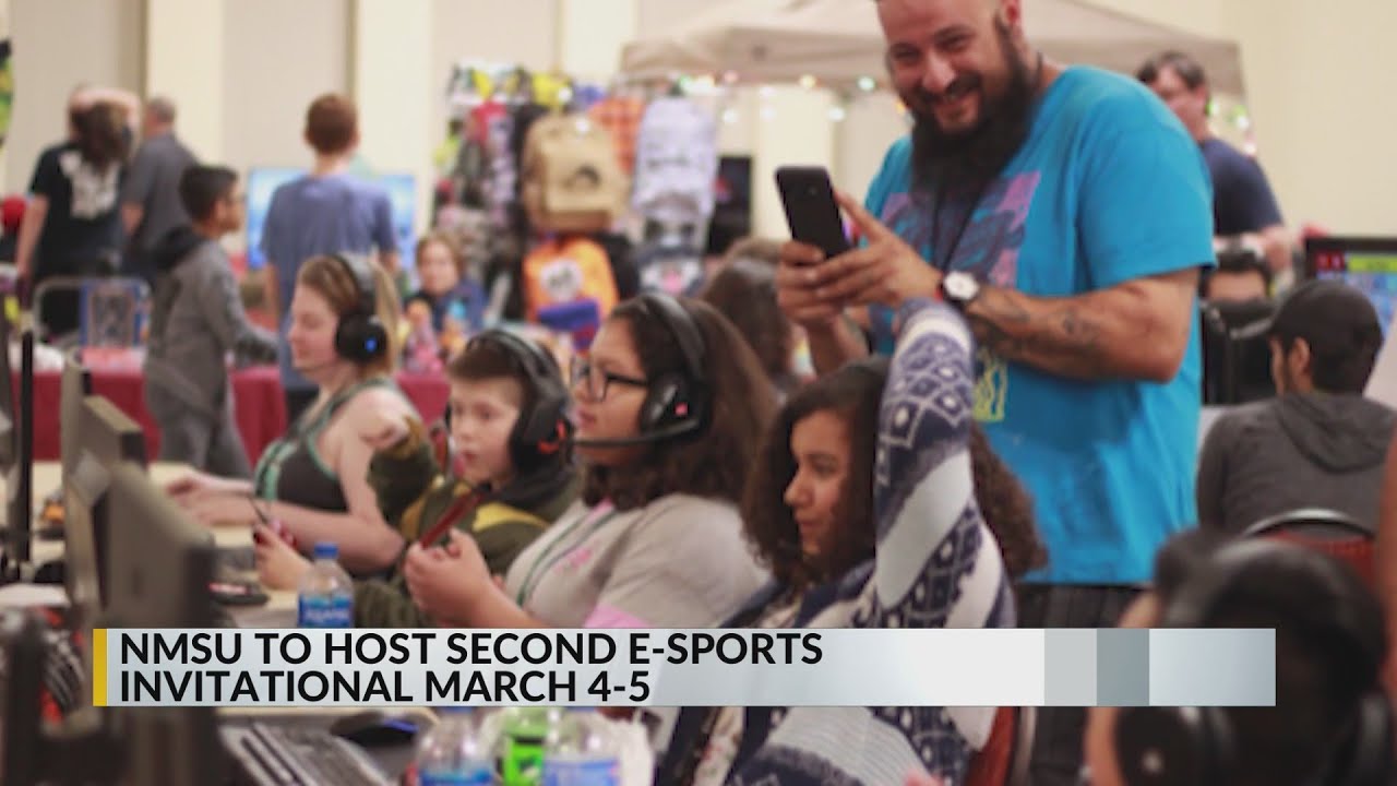 NMSU hosts its second Esports invitational - YouTube