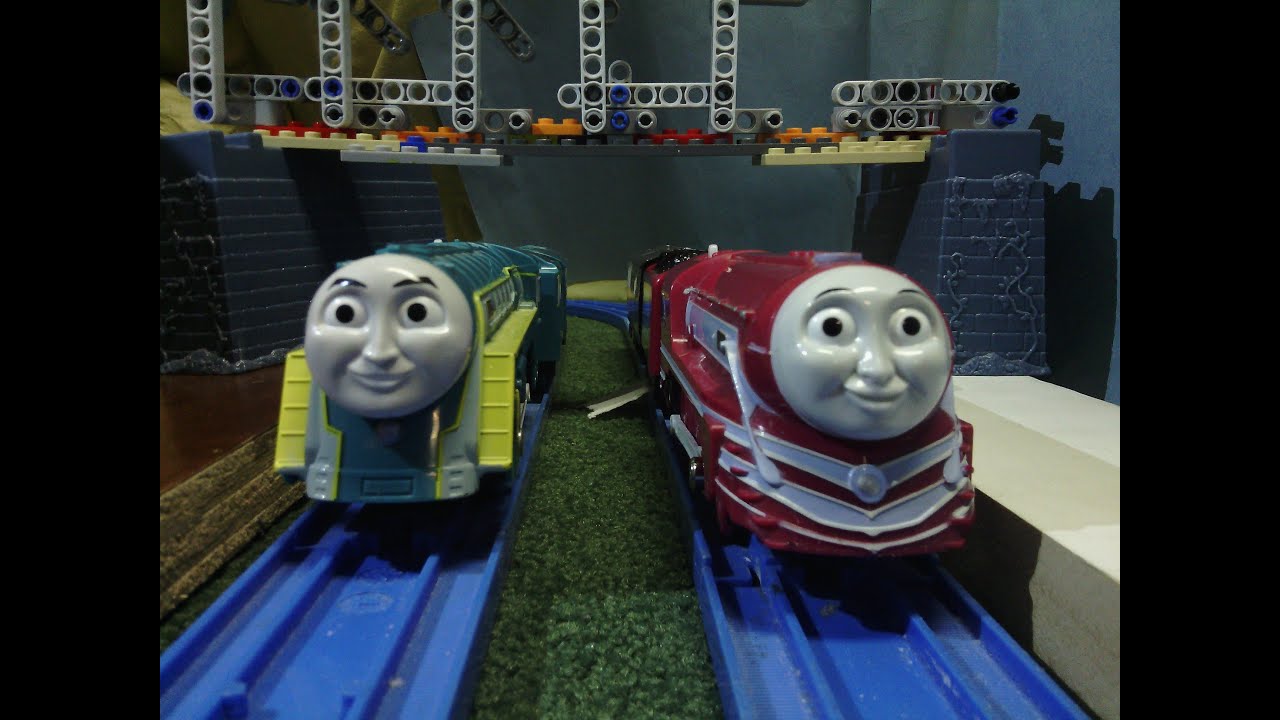 Goodbye + Plarail Connor and Caitlin's Race - YouTube
