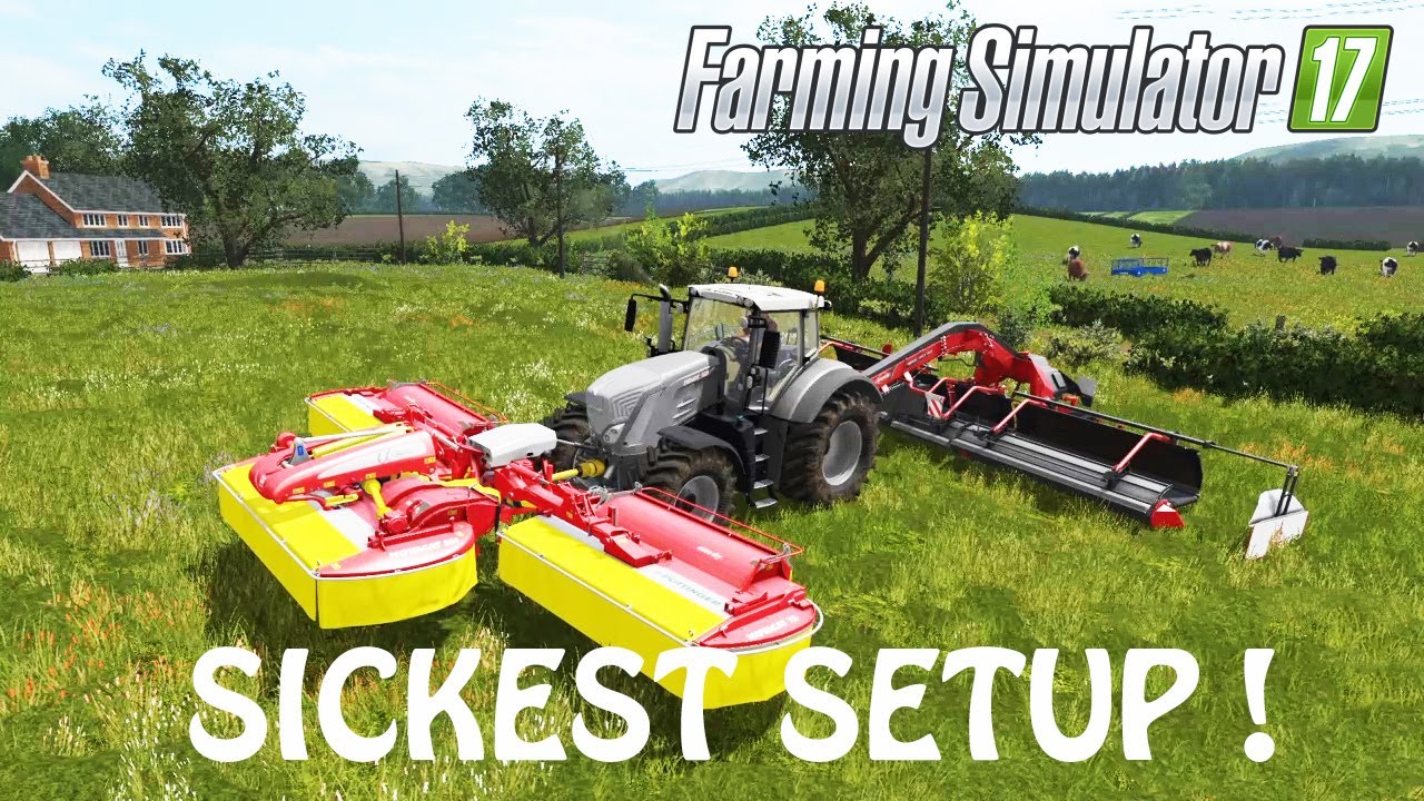THE SICKEST SETUP EVER in Farming Simulator 2017 | THANK YOU | PS4 ...