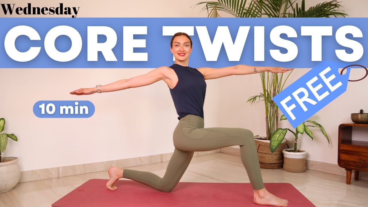 Wednesday Yoga / Spinal Twisting Core Exercises - YouTube