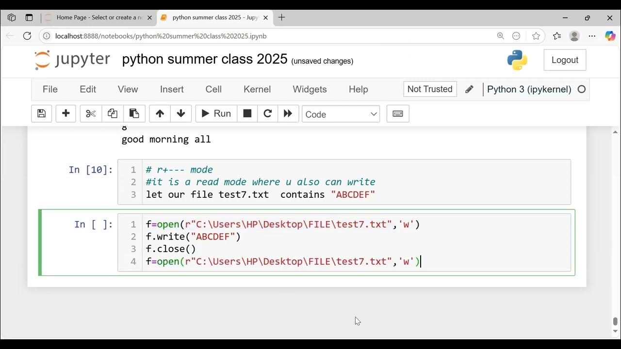 python class 19| File handling part 2 | Ranjan sir|Ranjan Das|Pythonsoft - YouTube