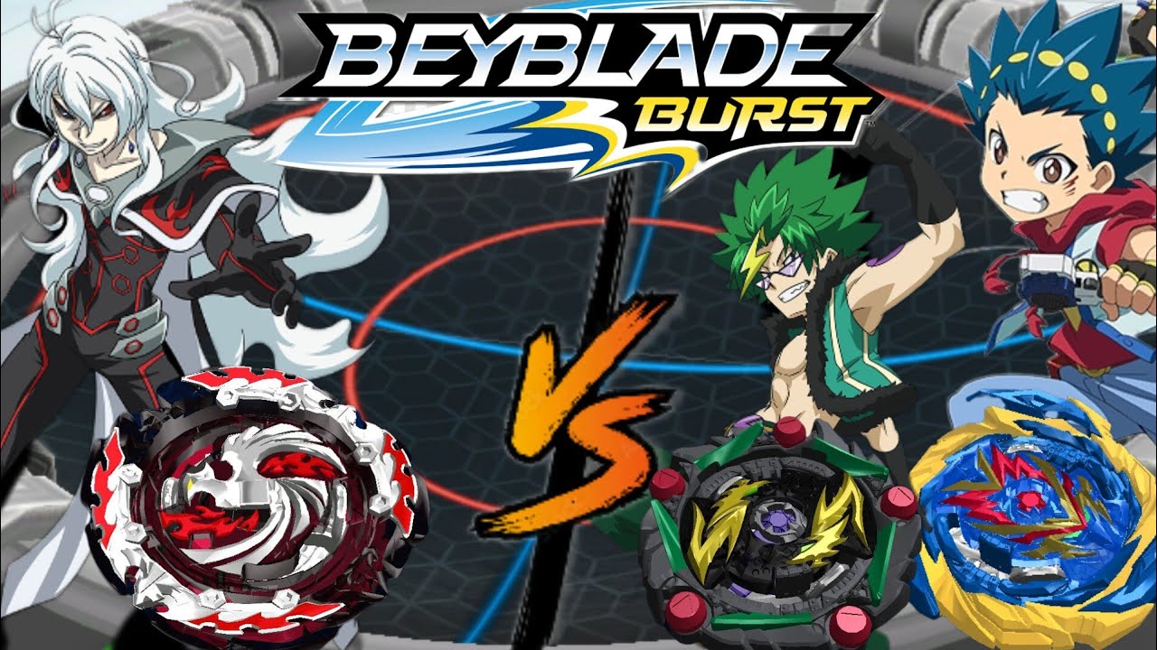 Dread Phoenix Vs Brave Valtryek & Curse Satomb!! Beyblade Burst Rivals ...