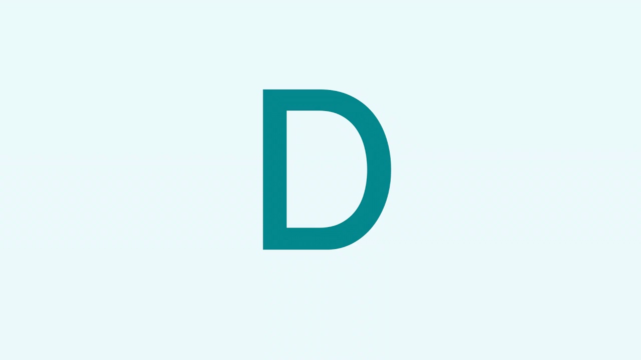 How to pronounce the letter D in English? - YouTube