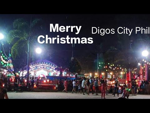 CHRISTMAS FEELS LIKE IN TOWN @DIGOS CITY RIZAL PARK PHILIPPINES | MERRY ...