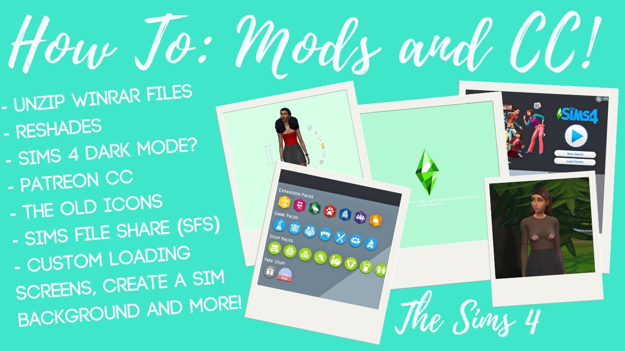 CC Shopping/Organisation | How to: Mods & Custom Content in The Sims 4 ...