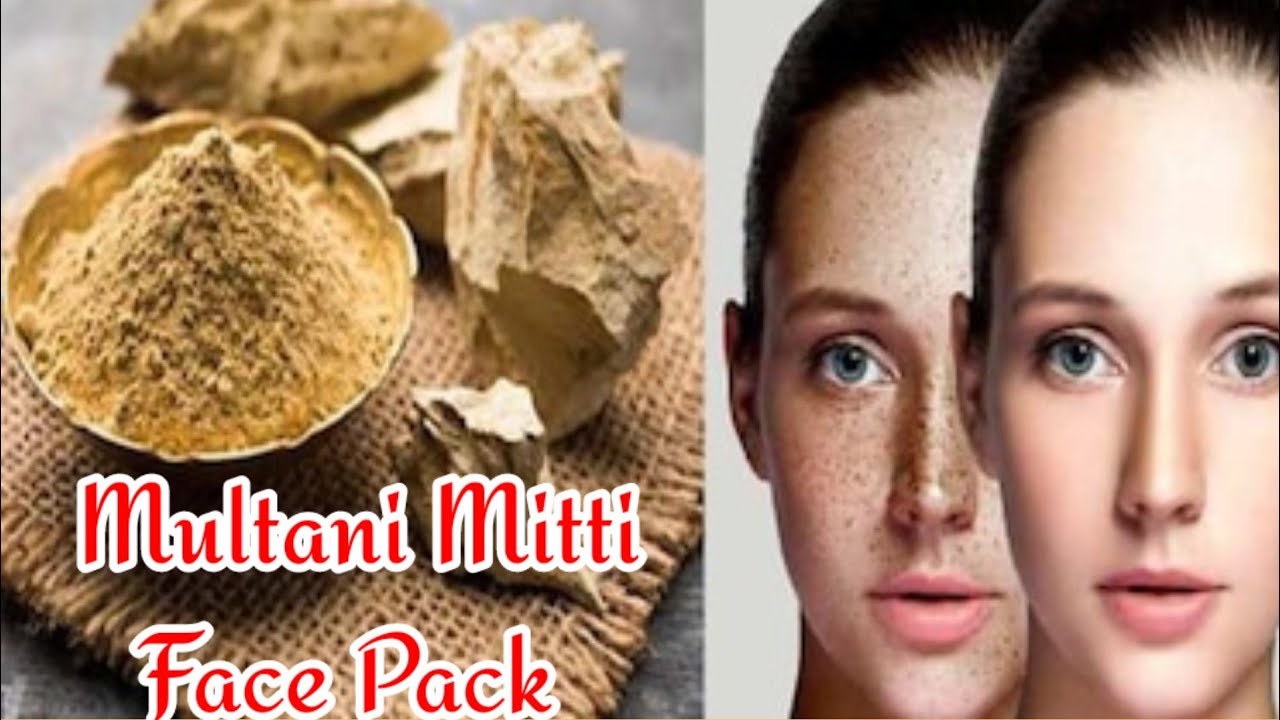 Multani Mitti Face Pack For Glowing & Healthy Skin || Multani Mitti ...
