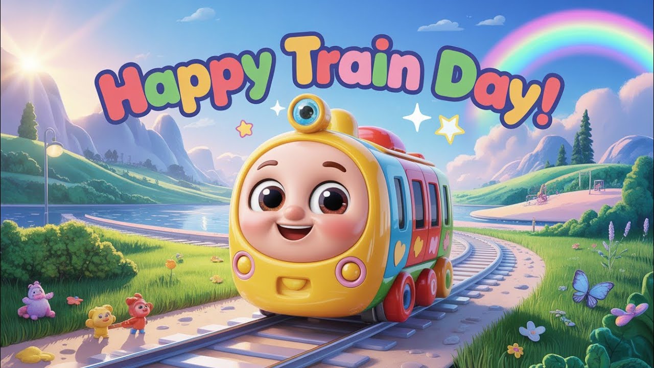Happy Train Day – Fun Train for Kids! 🚆😊 - YouTube