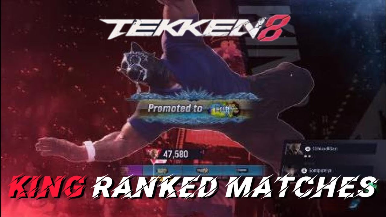 BLUE RANK BEAST KING IS BACK!!! (Tekken 8 King Ranked Matches) - YouTube