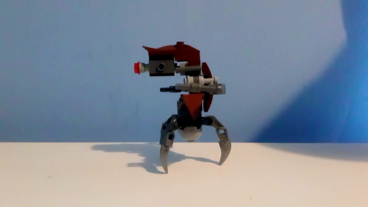Custom Lego Droideka - Star Wars Build - YouTube