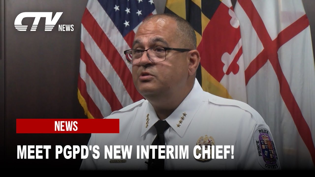 PGPD Introduces Interim Chief George Nader - YouTube