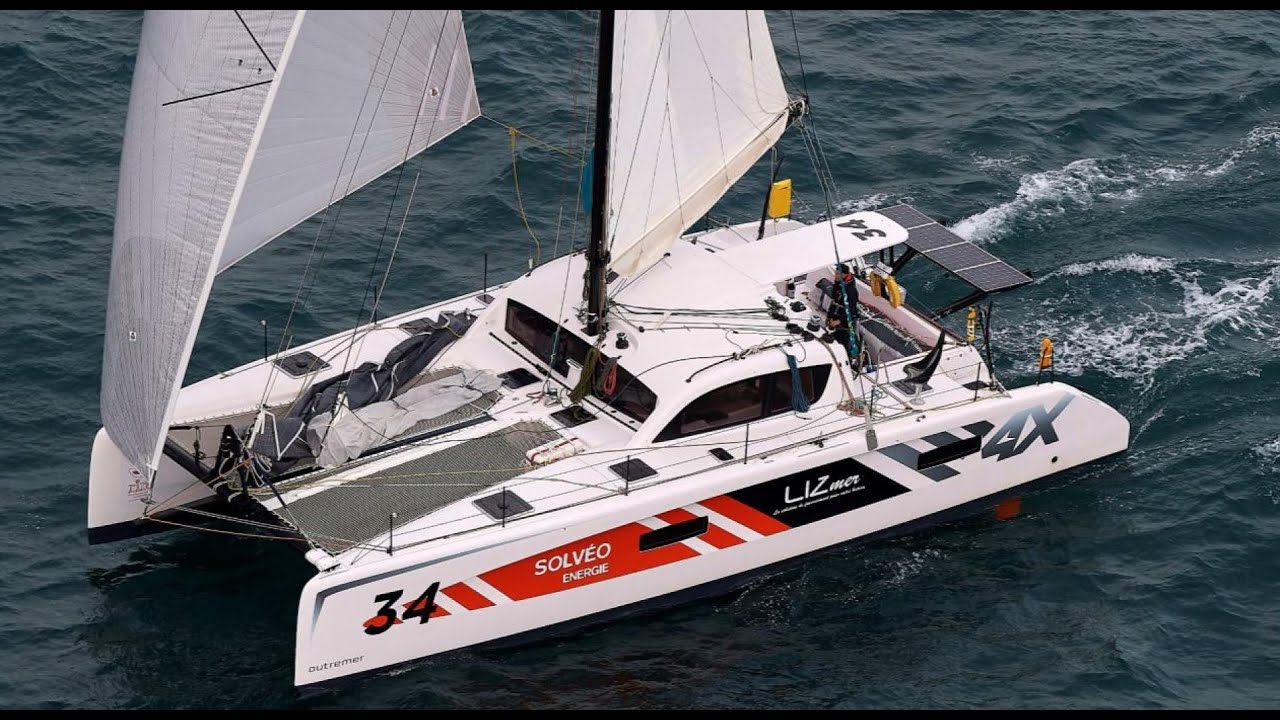 Outremer 4X catamaran 2019 - The Outremer Carbon Version! - YouTube