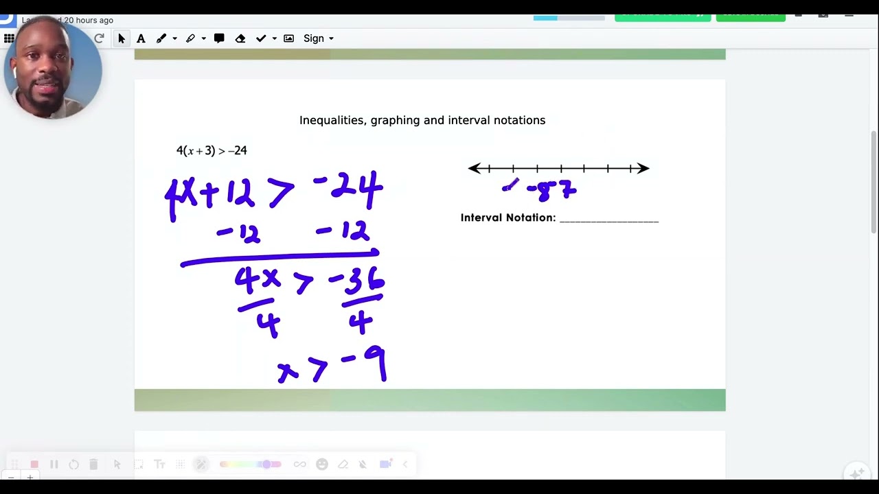 12 Understanding Inequalities Graphing And Interval Notation 12 Understanding Inequalities Graphing And Interval Notation