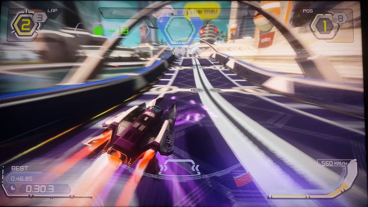 WIPEOUT HD COLLECTION NATIVE 4K HDR PS4 PRO SONY 900E - YouTube