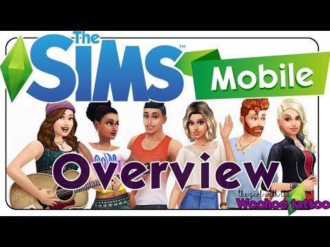 The Sims 4 Mobile | Game Overview | TheGirlwiththeWoohooTattoo - YouTube
