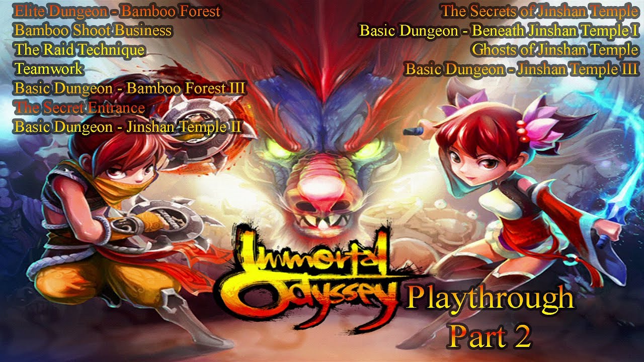 Immortal Odyssey iOS / Android Playthrough Part 2 - The Raid Technique ...