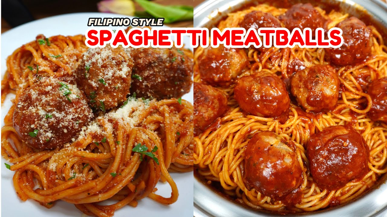 FILIPINO SPAGHETTI and MEATBALLS - YouTube