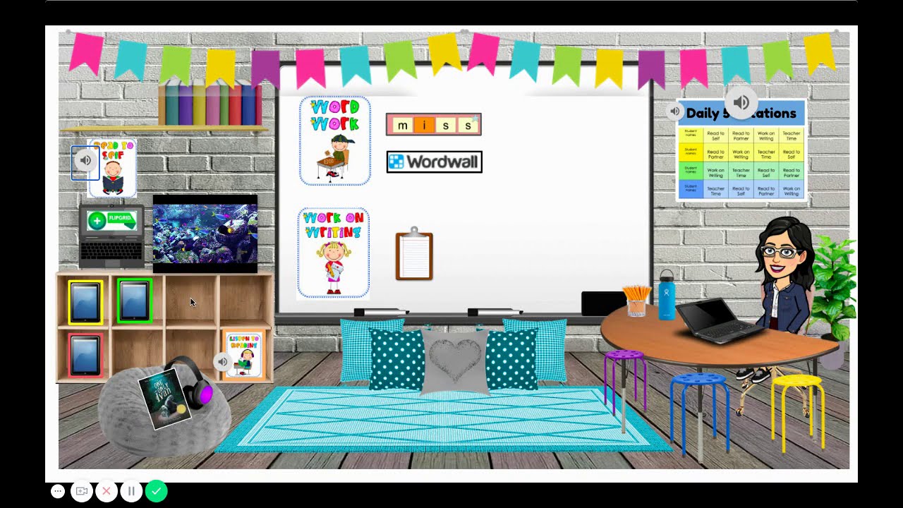 How to Add Audio Directions to Your Bitmoji Classroom! - YouTube