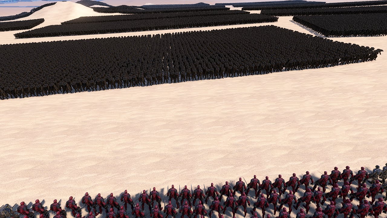 200 Deadpool Vs 66.000 Scarecrow - Ultimate Epic Battle Simulator - YouTube