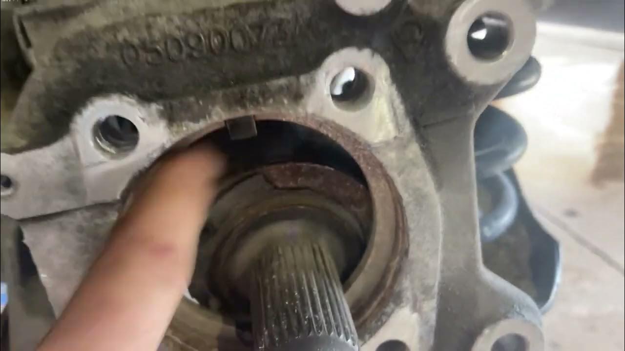 2014-2020 JEEP Cherokee Rear Wheel Bearing Replacement - YouTube
