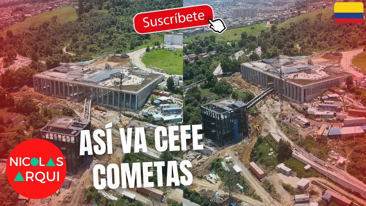 Así va la Construcción del CEFE Cometas en Bogotá 🇨🇴 - Avance de Obra ...