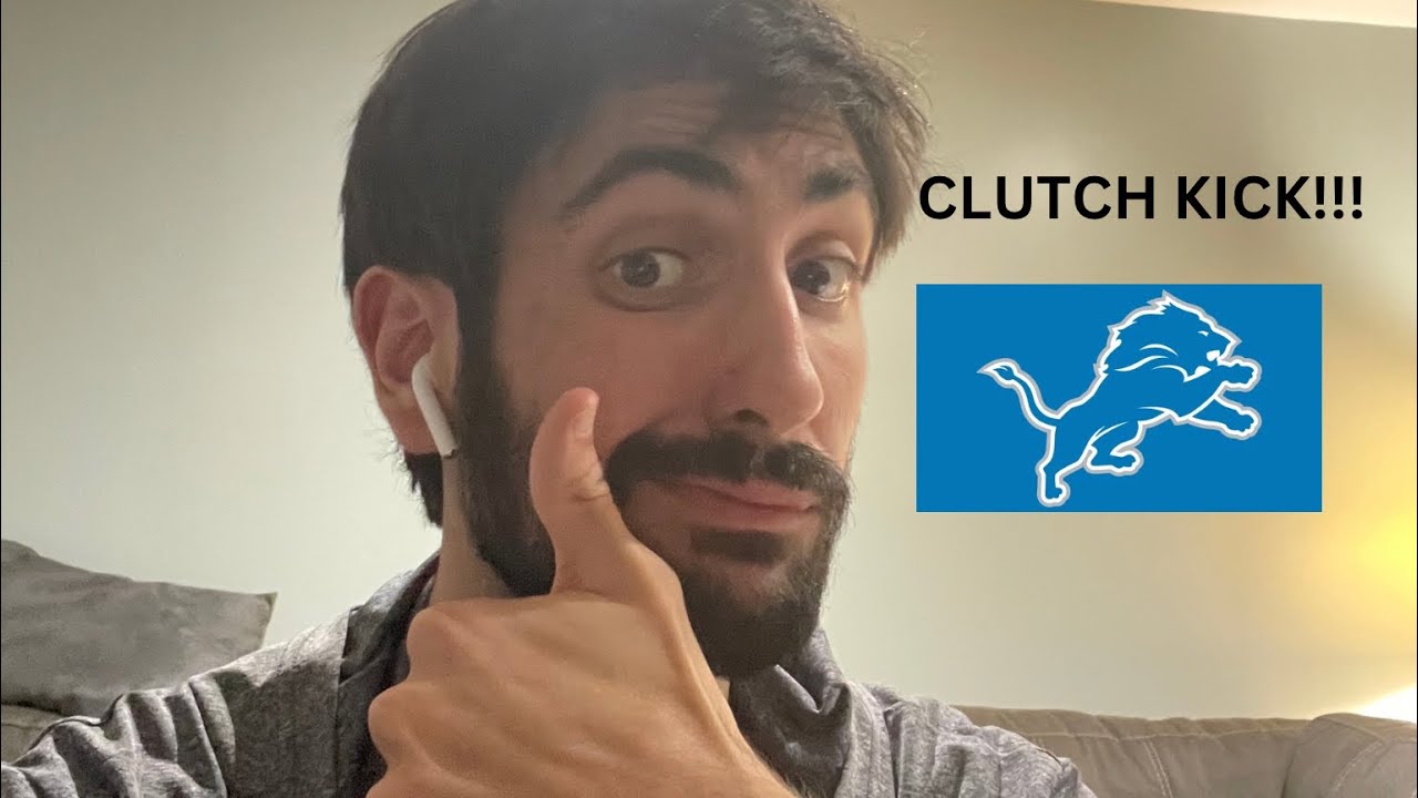 Lions with the big division win!!! - YouTube