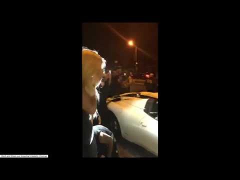 TYGA GIFTING KYLIE JENNER A FERRARI AT HER 18TH BIRTHDAY PARTY SNAPCHAT VIDEO SNAP