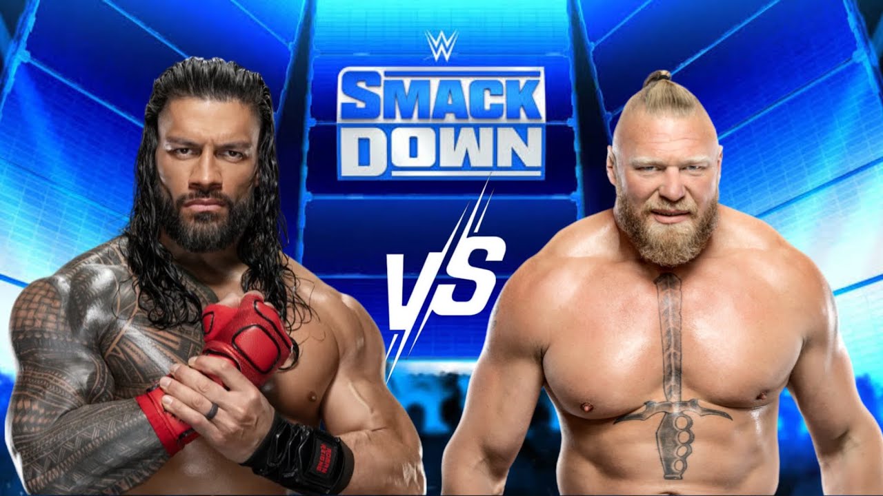 Roman Reigns vs Brock Lesnar - SMACKDOWN Showdown! | WWE 2K24 PS5 #wwe #video - YouTube