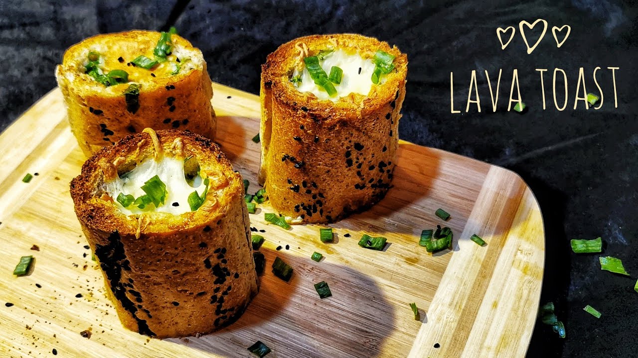 Lava Toast- simple and budget friendly breakfast/snack - YouTube