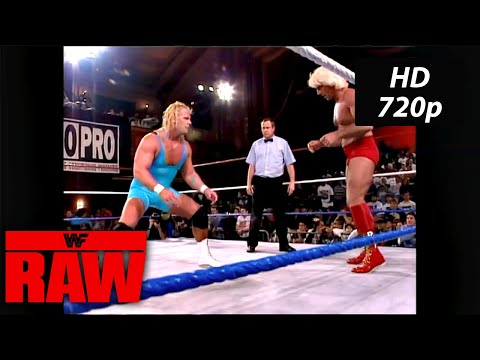 Mr Perfect vs Ric Flair Loser Leaves Town match WWE Raw Jan. 25, 1993 Part 1/2 HD