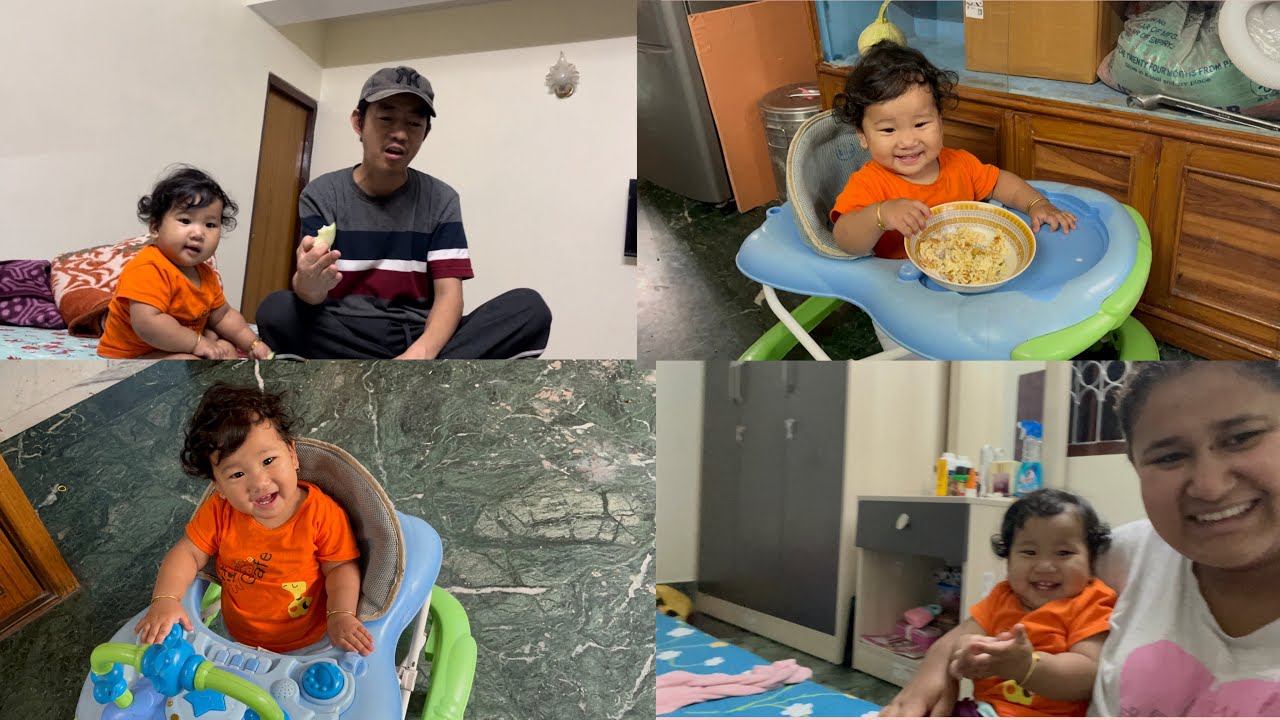 EMMA KO FIRST TIME WALKER 🚶‍♀️ MA HENNU THALYO | PURA KHUSI BHAYO EMMA ...